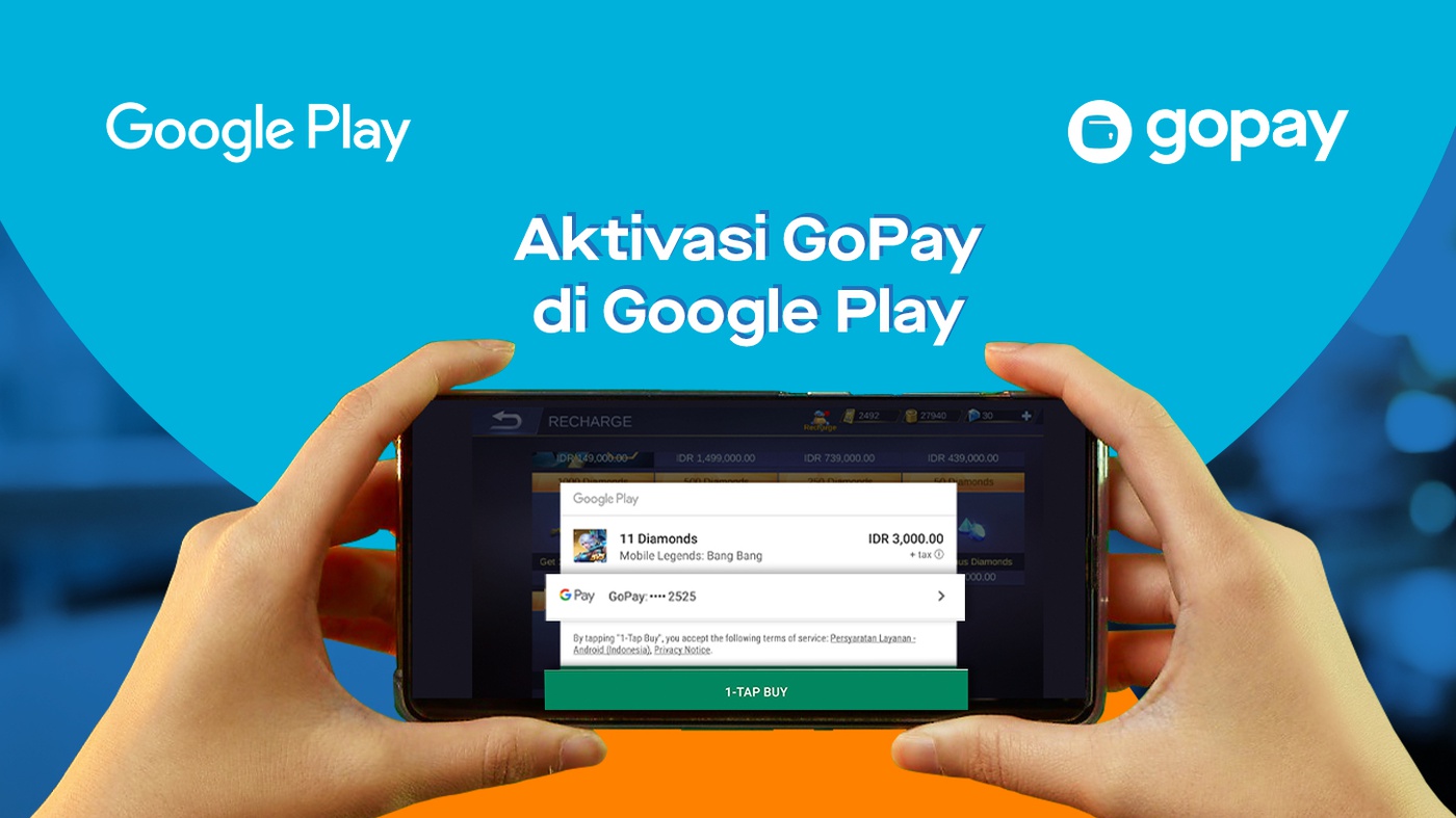 Cara Aktivasi GoPay di Google Play & Reedem Kode Promo | GoPay
