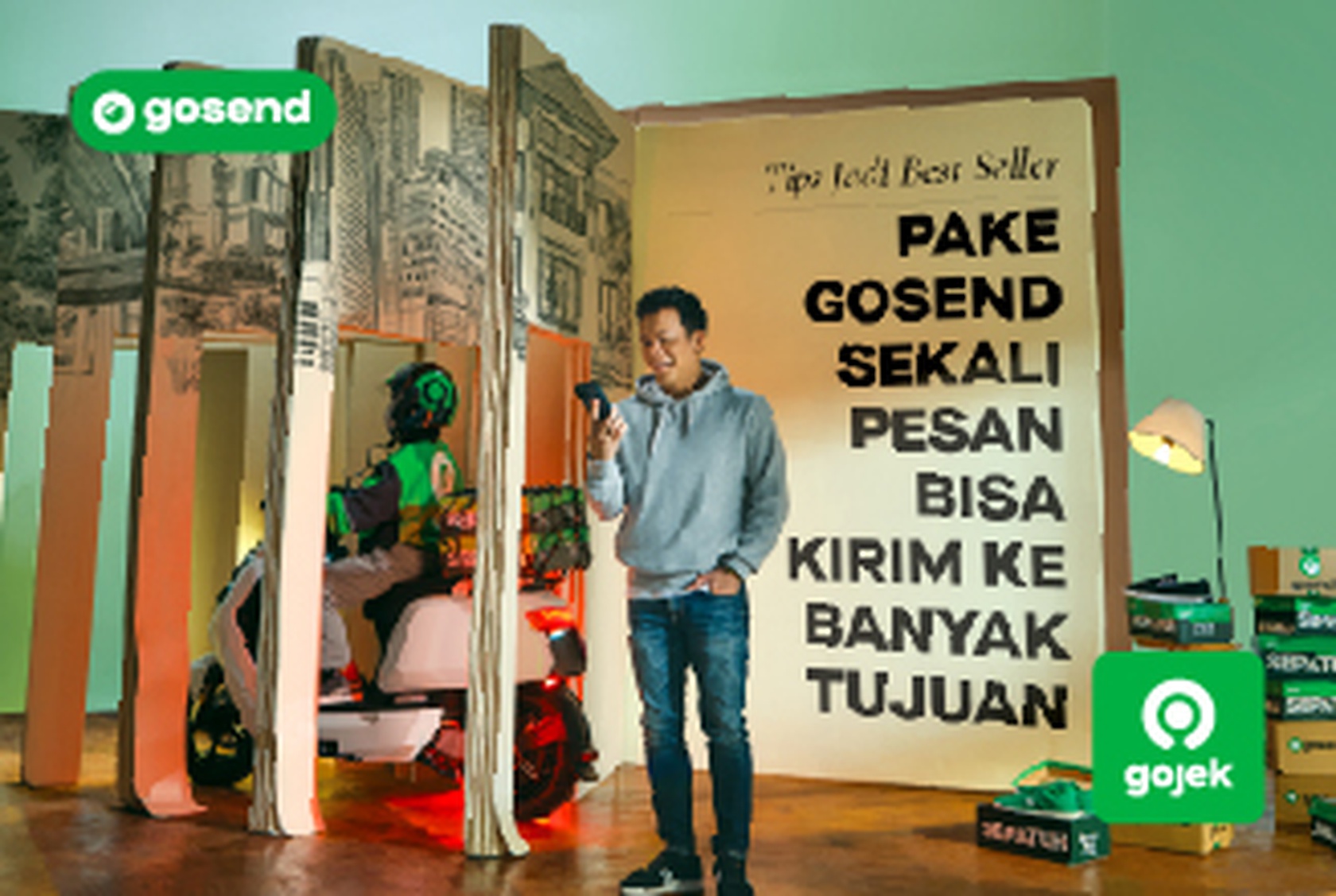 GoSend: Jasa Pengiriman Barang & Antar Dokumen Murah dan Cepat | Gojek