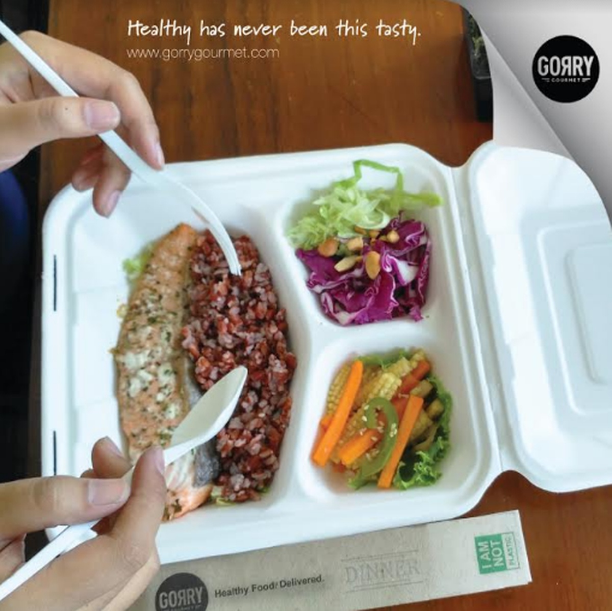 Gorry Gourmet, Makanan Sehat yang Menyenangkan | GoFood