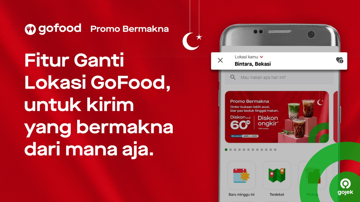 Cara Pesan GoFood Beda Kota atau Untuk Orang Lain | GoFood