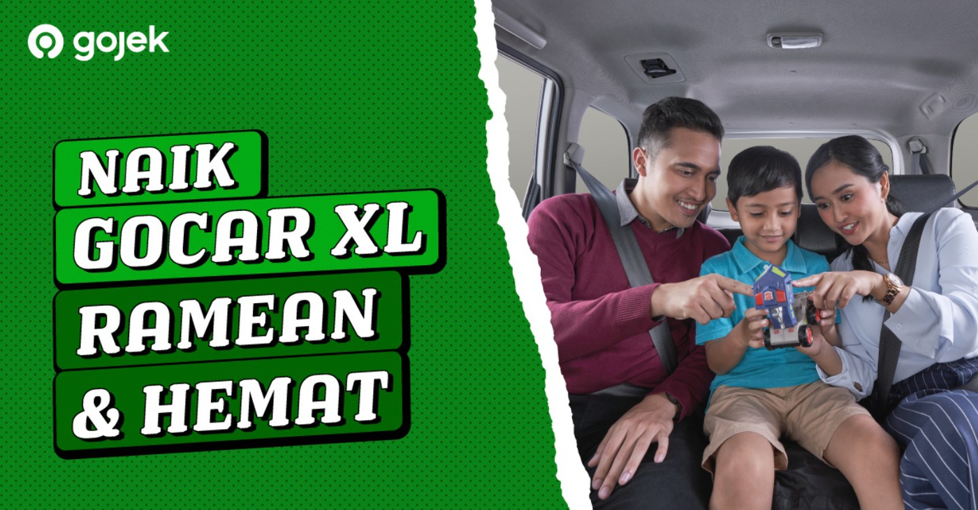 Ramean Tetap Nyaman dengan GoCar XL | GoCar