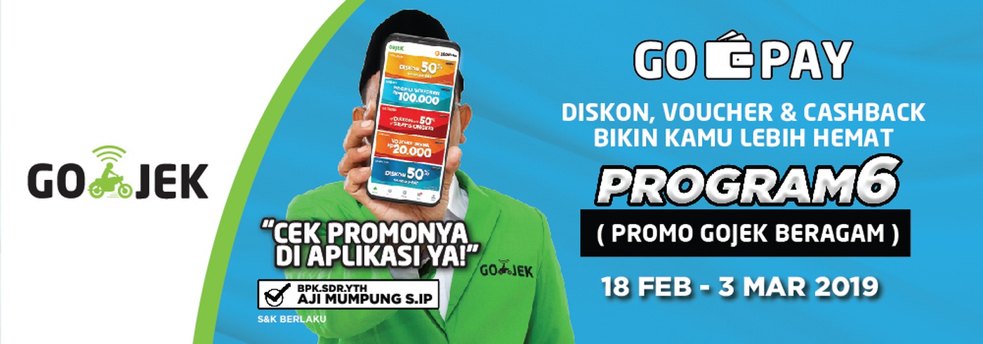 Program GoPay: Diskon 75% & Cashback 40%! | GoPay