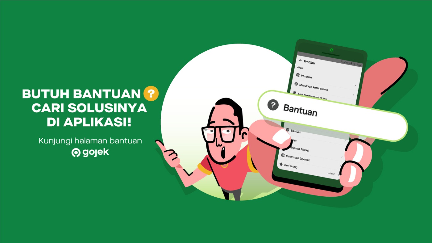 Pengaduan Gojek Lewat Satu Aplikasi Aja! | Gojek