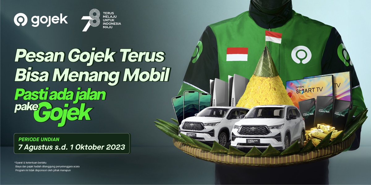 Order Gojek Get a Chance to Win a Car - There is Always A Way with ...