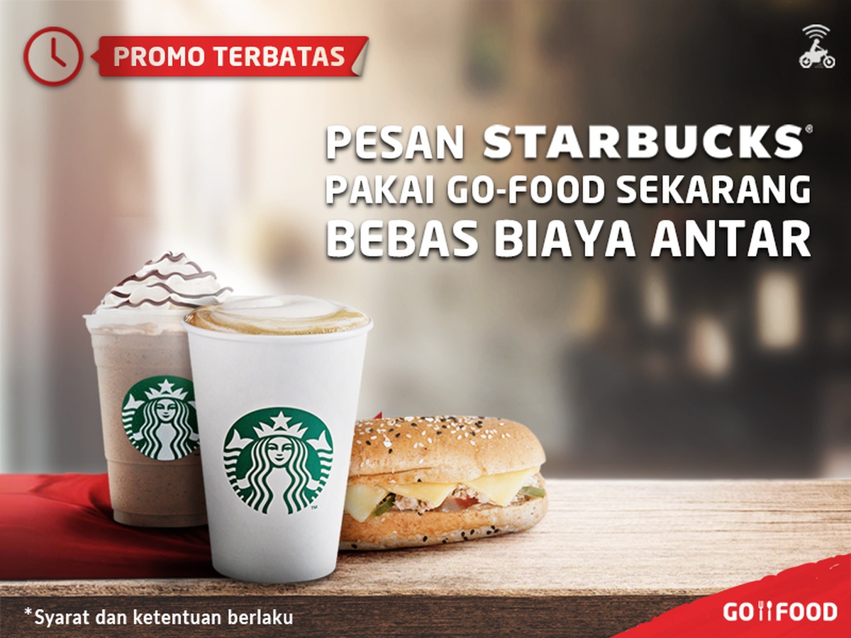Promo Exclusive Starbucks: Free Delivery Untuk Semua Metode Pembayaran ...