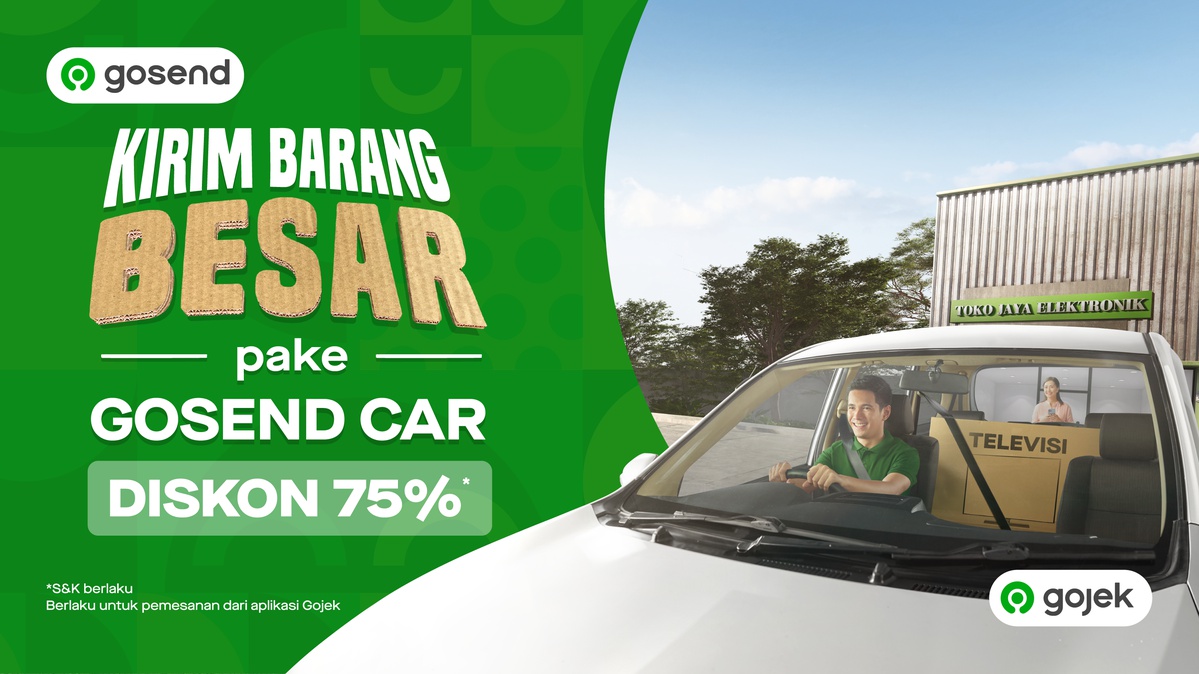 Kirim Barang Besar, Pake GoSend Car di Aplikasi Gojek! | GoSend