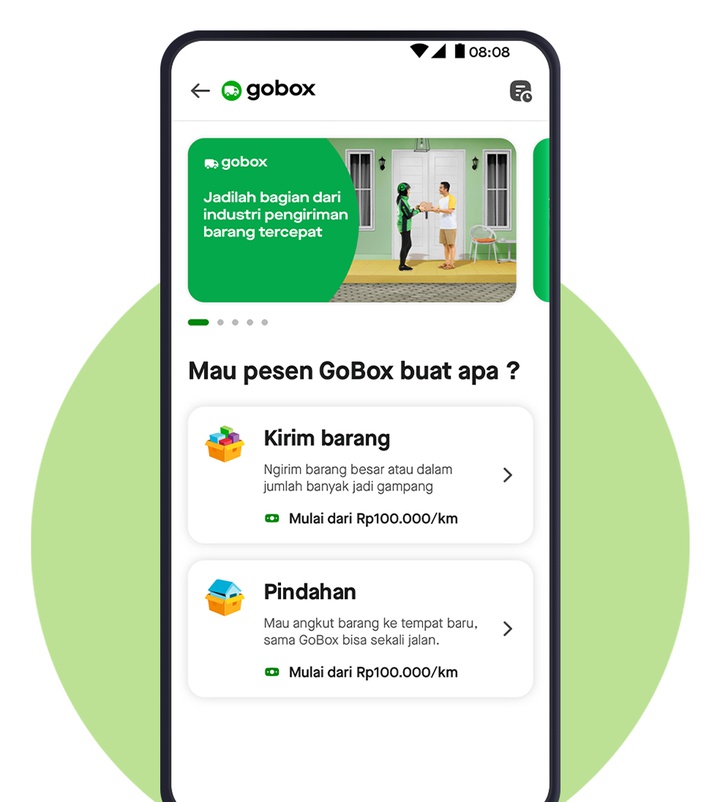 GoBox: Jasa Angkut Barang, Pindahan Rumah, dan Lainnya | Gojek