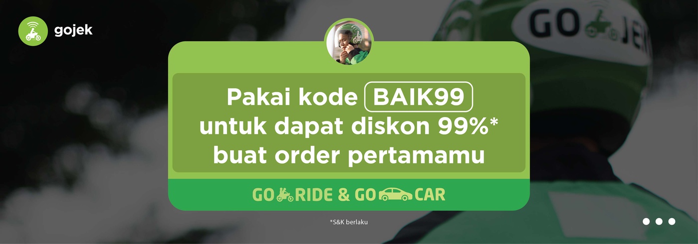 Promo Ramadhan GOJEK: Pulang Lebih Awal, Lebih Hemat Sampai 99%* | Gojek