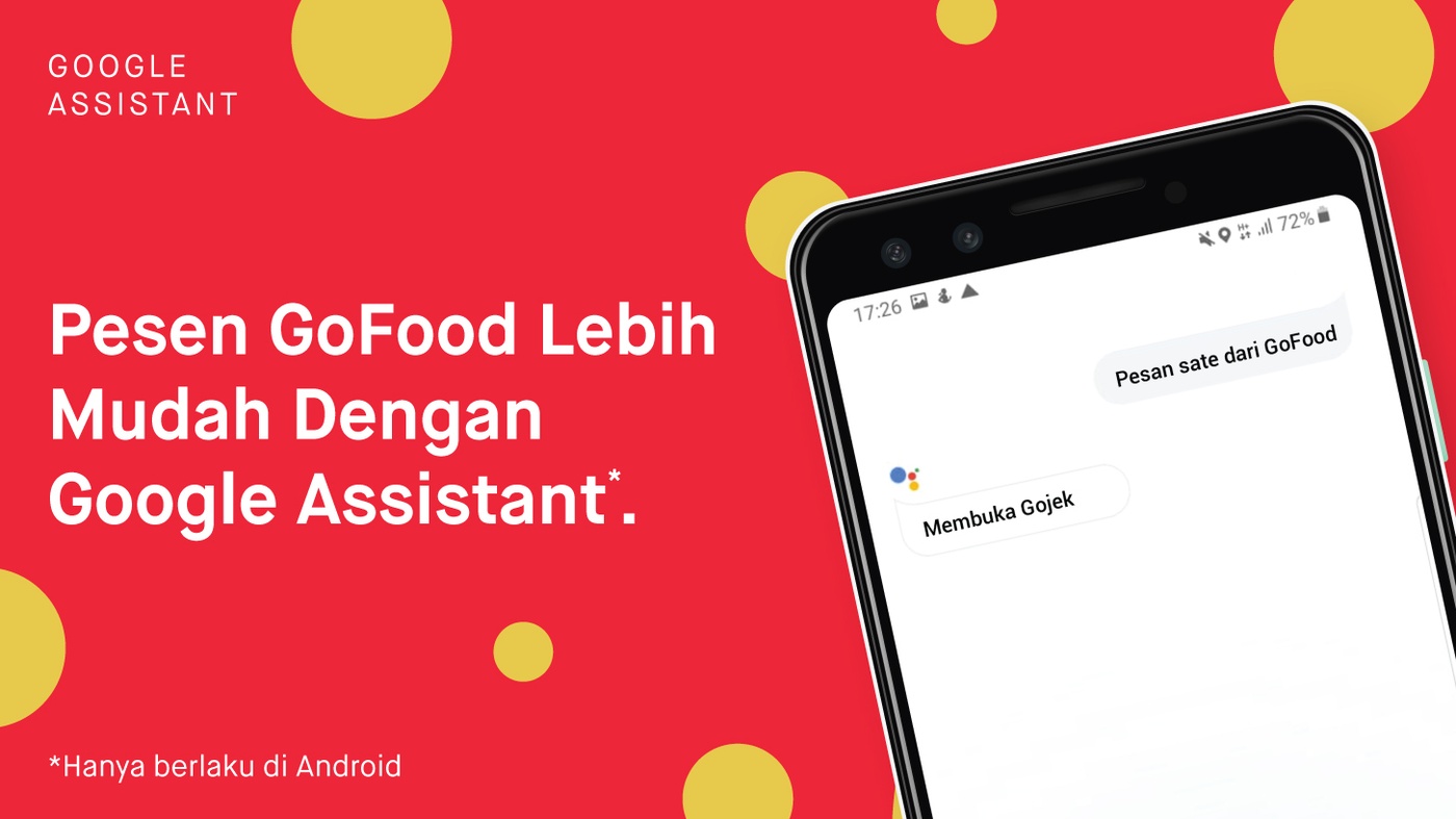 Coba Sekarang Pesan Gofood Pakai Google Assistant! | GoFood