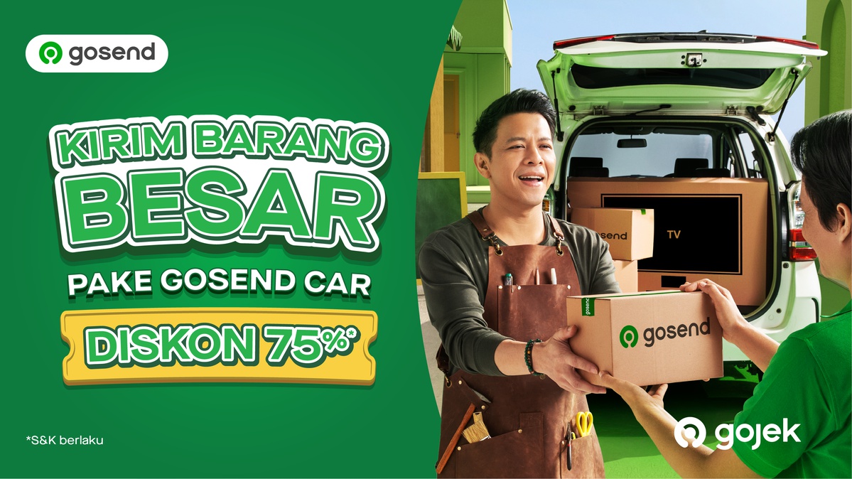 Kirim Barang Besar, Pake GoSend Car di Aplikasi Gojek! | GoSend