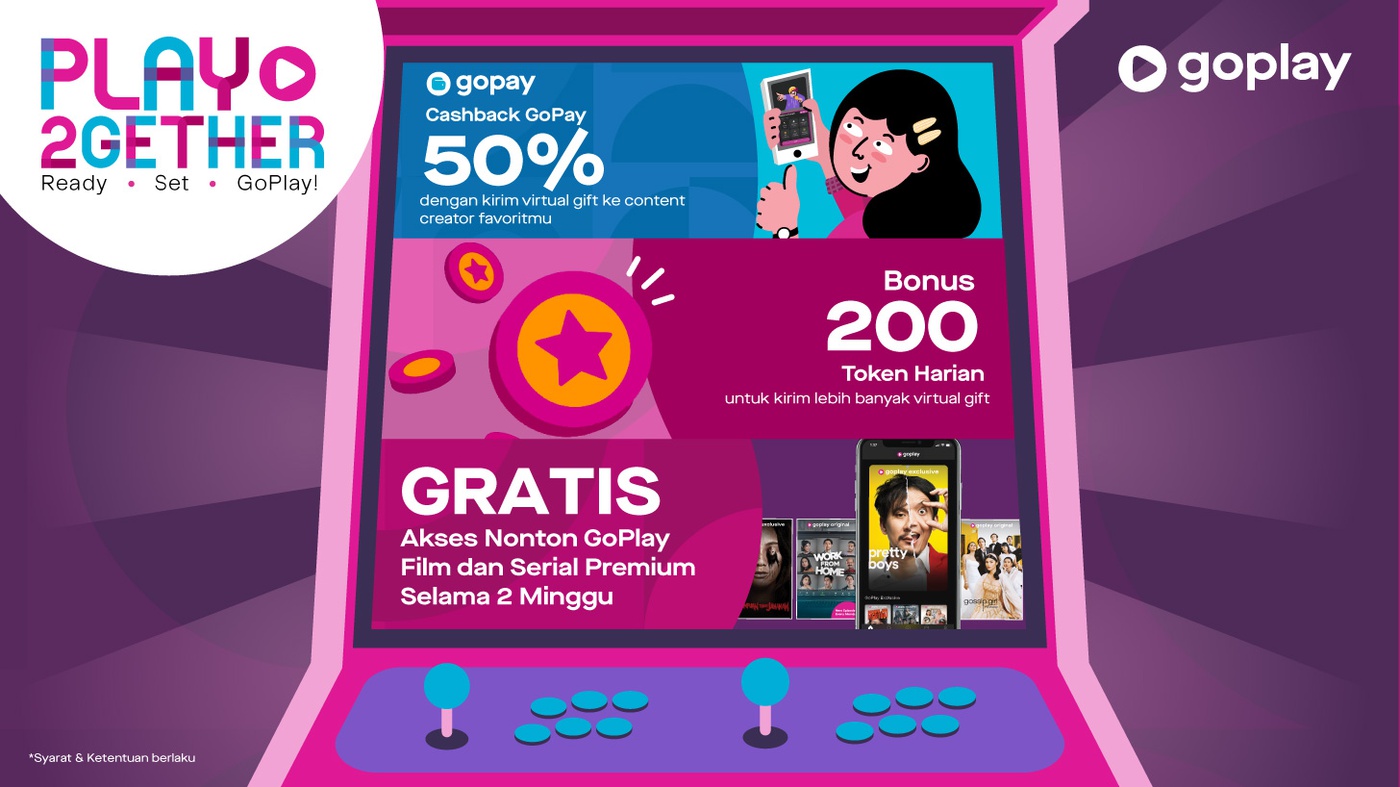 Play2Gether di Perayaan Ulang Tahun GoPlay dan Menangkan Hadiah Menarik! | GoPlay