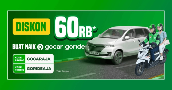 Kode promo untuk GoCar dan GoRide | Gojek