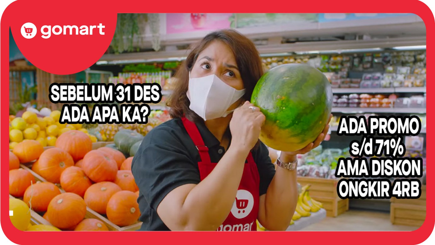 Promo Akhir Tahun GoMart: Diskon, Potongan Ongkir, dan Voucher Belanja Buat Kamu! | GoMart