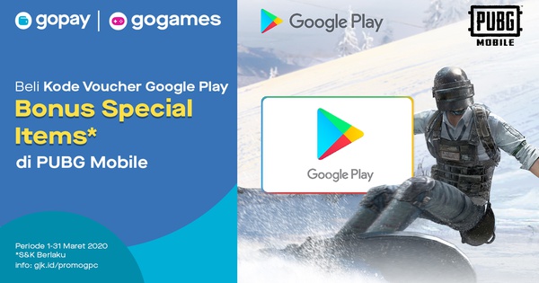 Promo Kode Voucher Google Play (Maret 2020) | GoGames