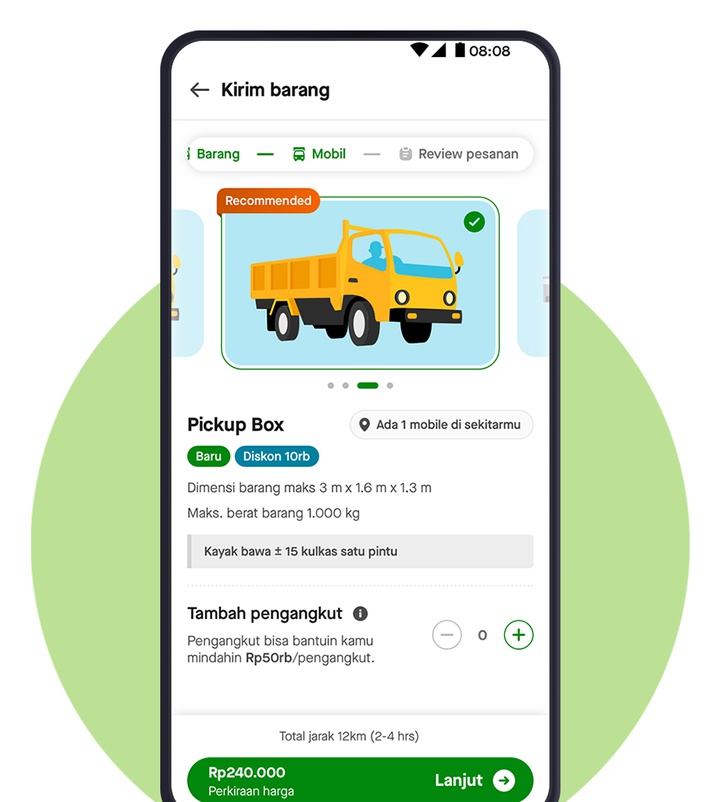 GoBox: Jasa Angkut Barang, Pindahan Rumah, dan Lainnya | Gojek