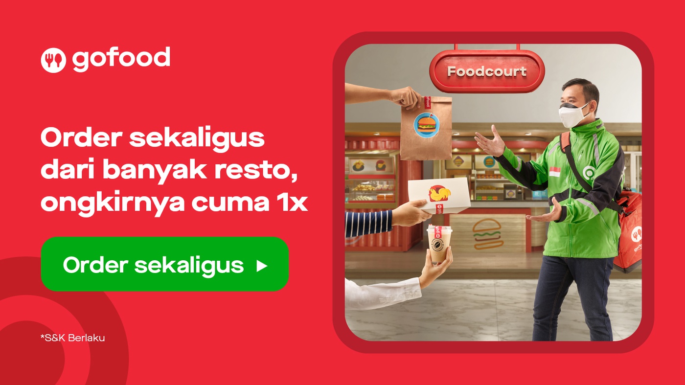 Order Sekaligus dari Berbagai Resto, Ongkirnya Cuma Sekali! | GoFood