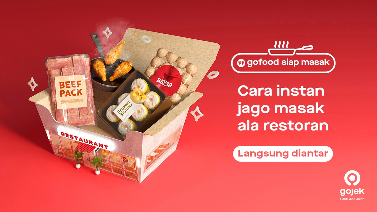 Kini Kamu Bisa Masak di Rumah dengan Menu Siap Masak di GoFood! | GoFood