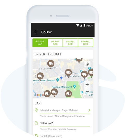 GoBox: Jasa Angkut Barang, Pindahan Rumah, dan Lainnya | Gojek
