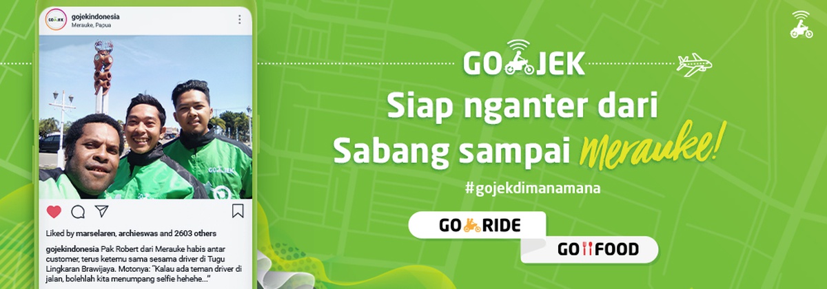 Kini GO-JEK Hadir di 167 Kota dan Kabupaten Indonesia | Gojek
