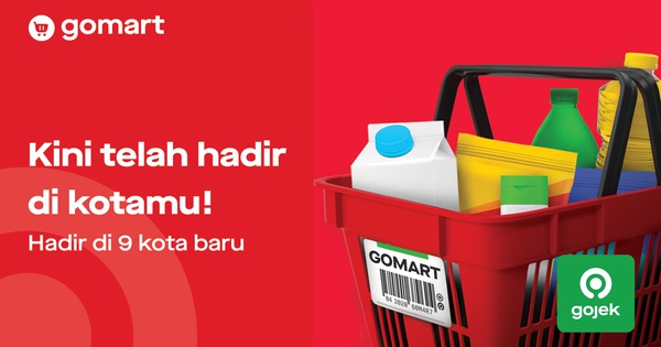 Layanan GoMart telah Hadir di Kota Kesayanganmu! | GoMart