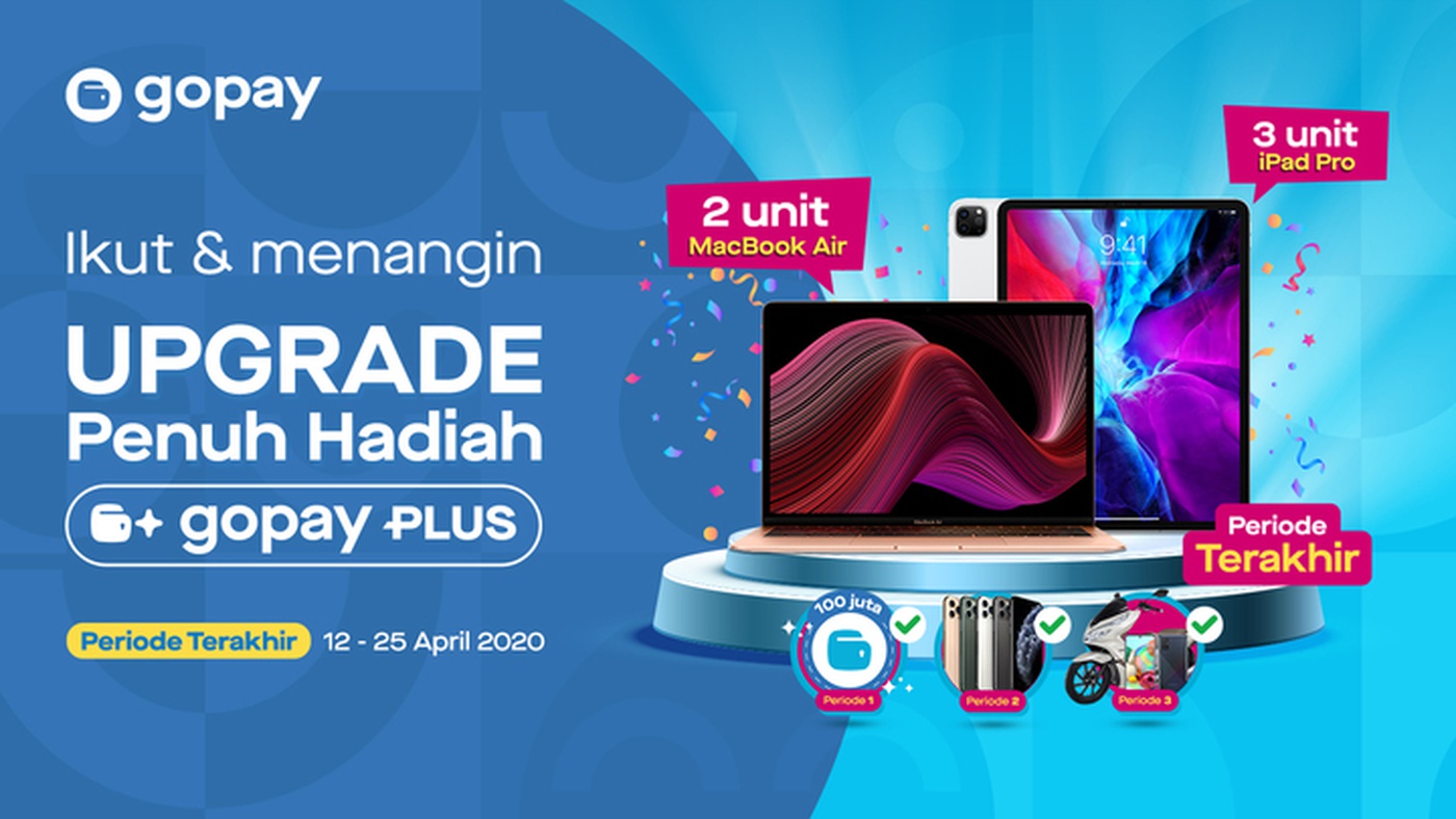 Upgrade Penuh Hadiah dari GoPay Plus! | GoPay