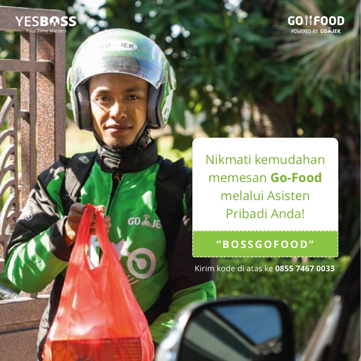 GO-FOOD Bekerjasama Dengan YesBoss | GoFood