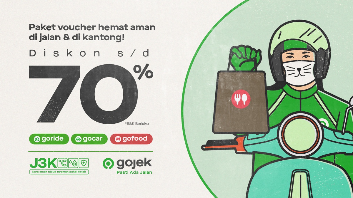 Paket Voucher Hemat Gojek Buat Kamu yang Kembali Jalani Rutinitas ...