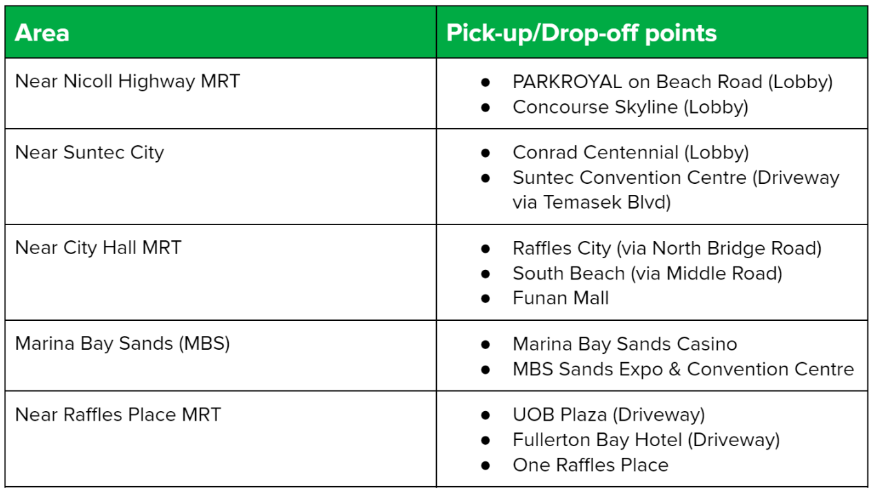 📢 PSA: Road closures, dedicated pick-up & drop-off points, and higher ...