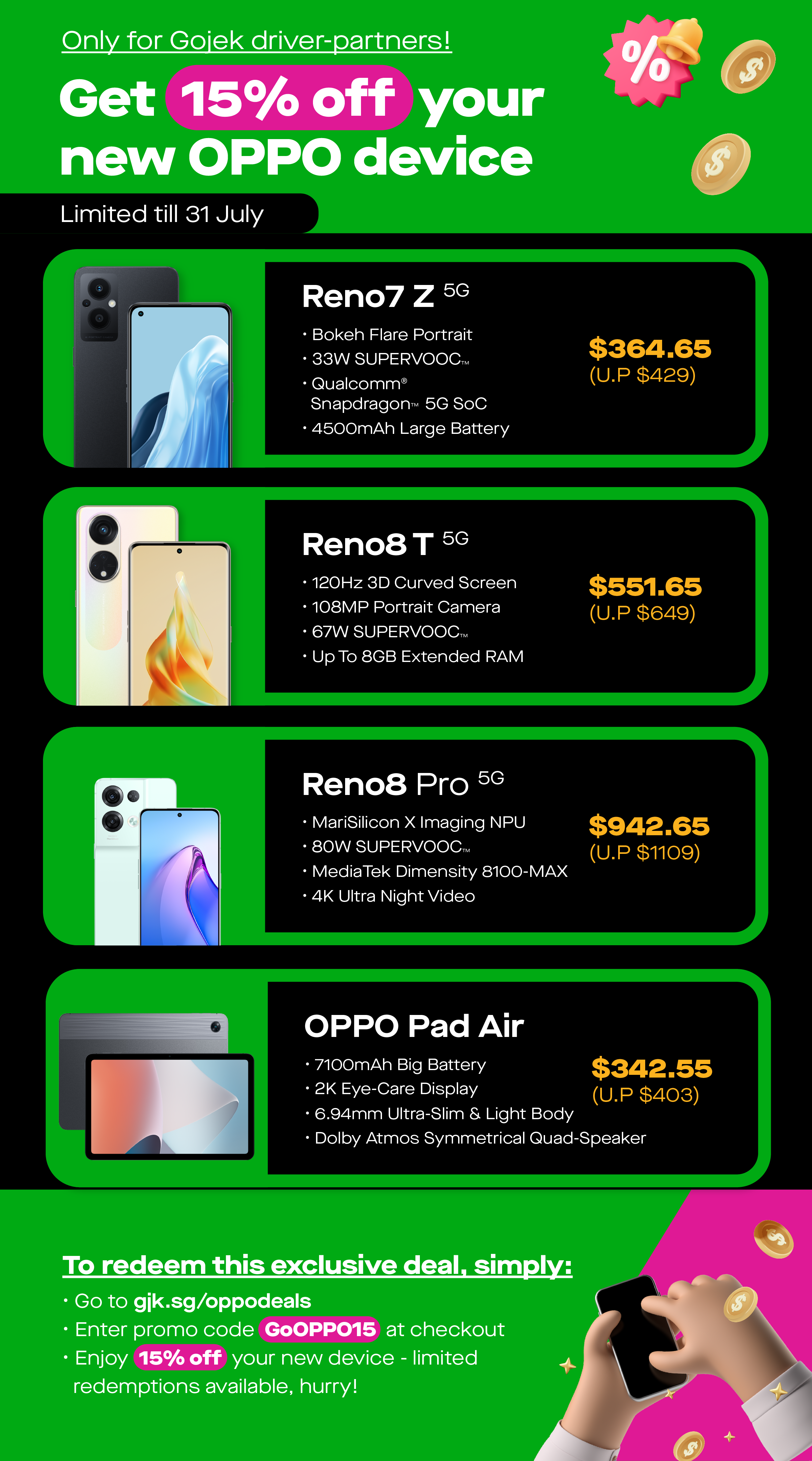 💰 All Your GoalBetter Deals and Perks [2023] | Blog | Gojek Singapore