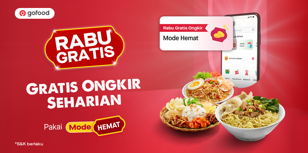 Pakai Mode Hemat di GoFood, Dapetin Jaminan Ongkir Murah Setiap Hari ...