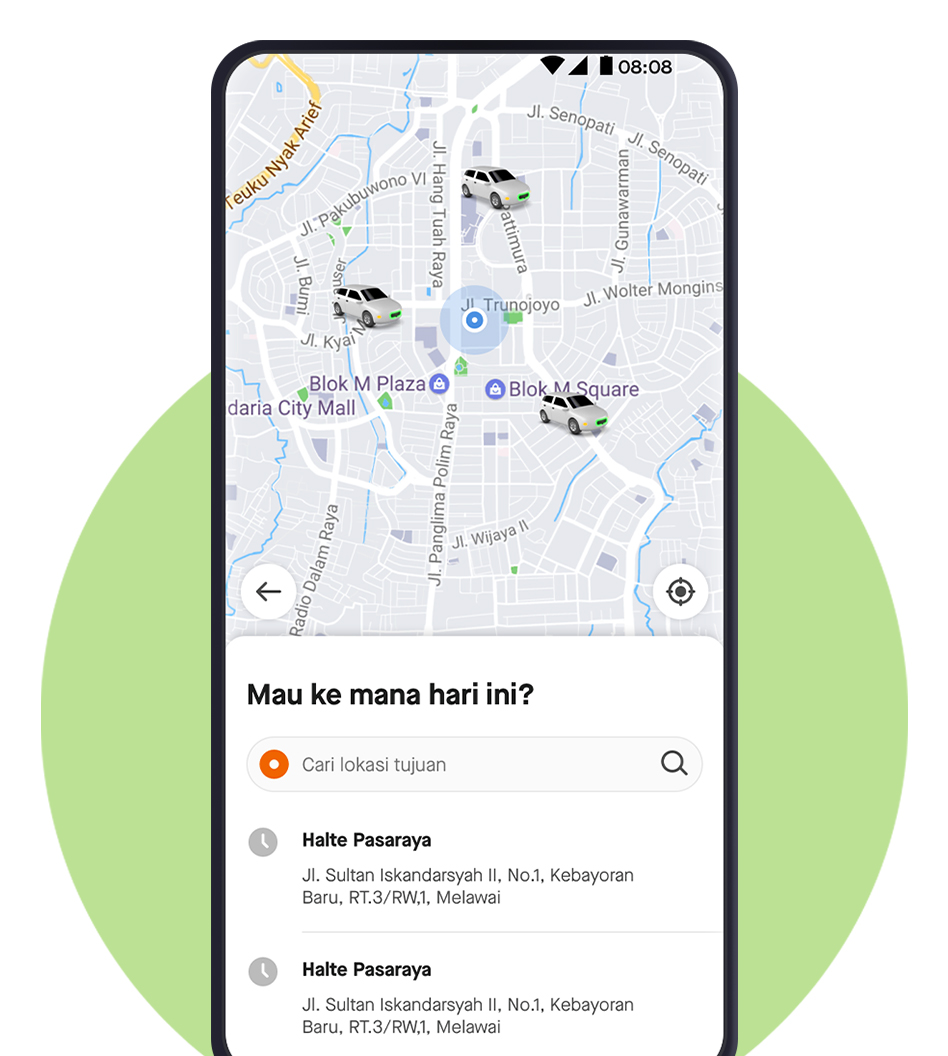 GoCar: Download Aplikasi Taksi Online Terbaik & Terpercaya | Gojek