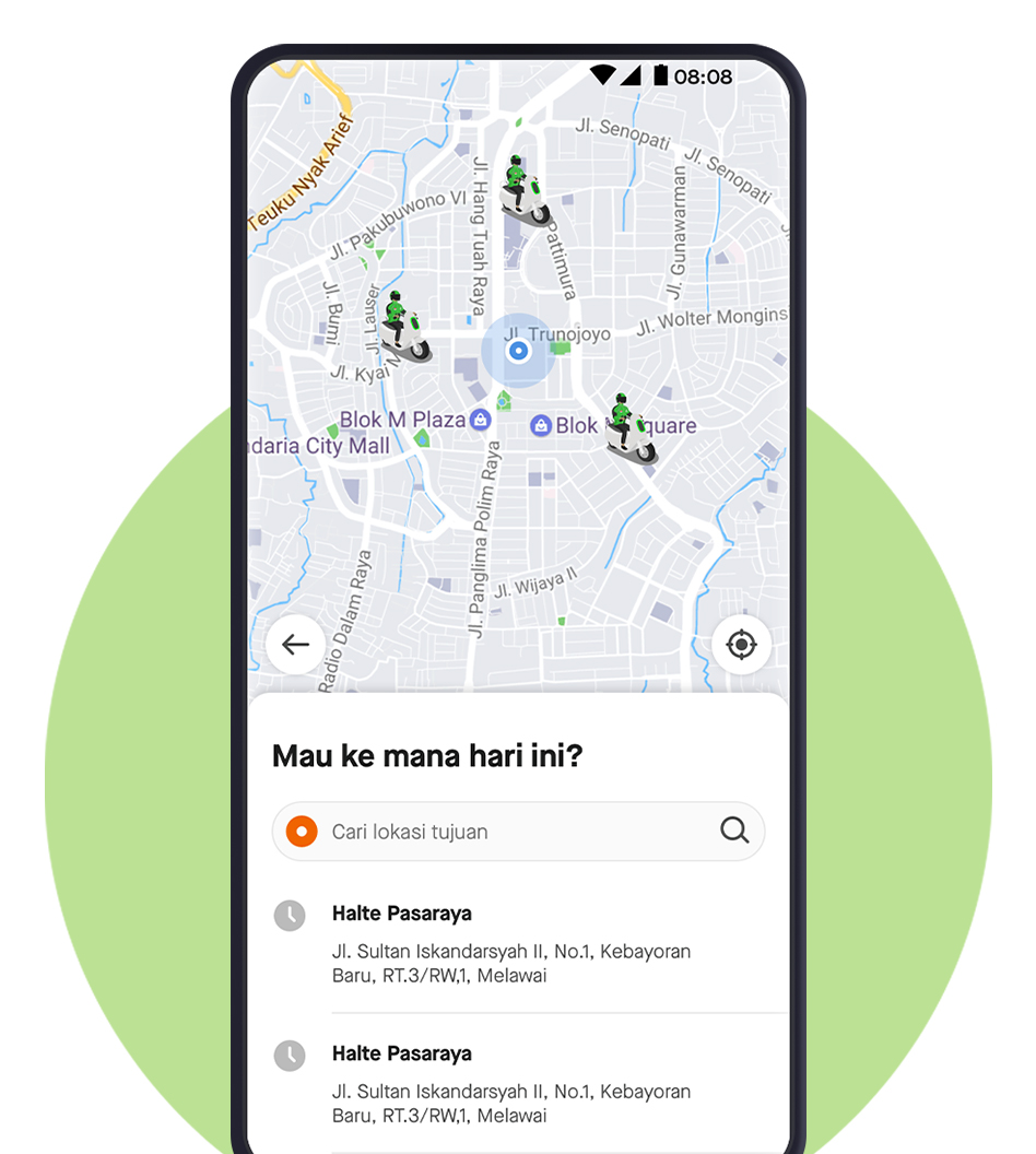 GoRide: Download Aplikasi Ojek Online Terbaik & Terpercaya | Gojek
