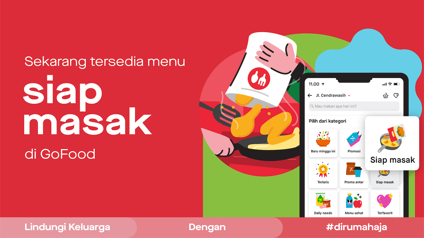 Kini Kamu Bisa Masak di Rumah dengan Menu Siap Masak di GoFood! | GoFood