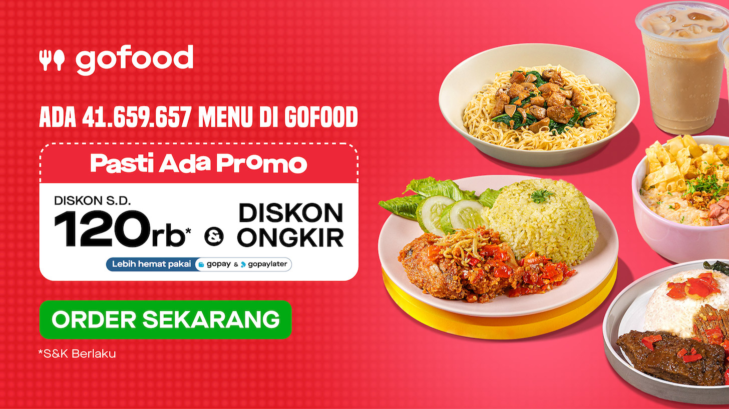 Pesen di lebih dari 41 juta menu, diskon s.d. 120rb & Diskon Ongkir di ...