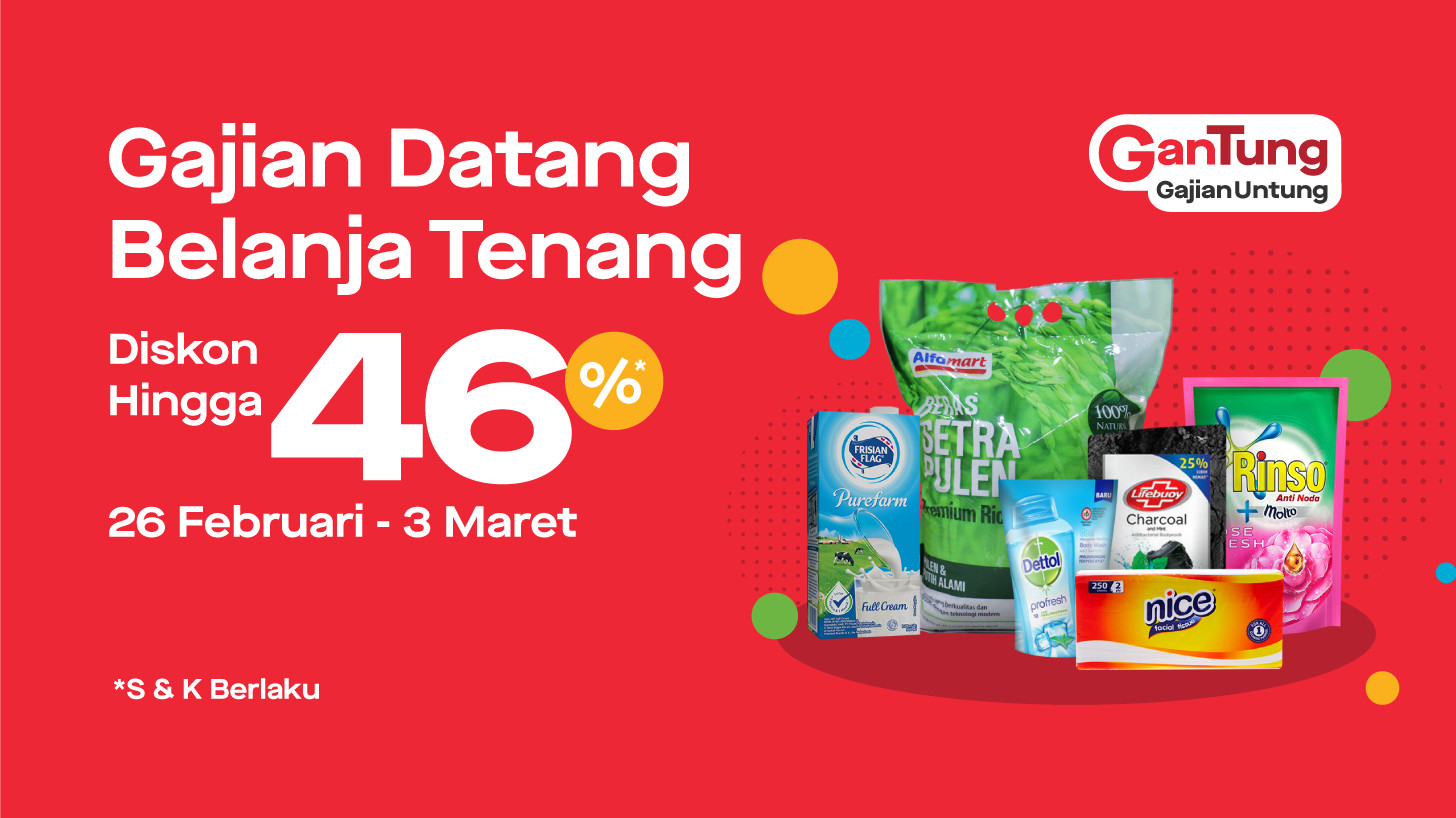 Promo Dua Mingguan, Belanja Hemat Hingga 56% | GoMart